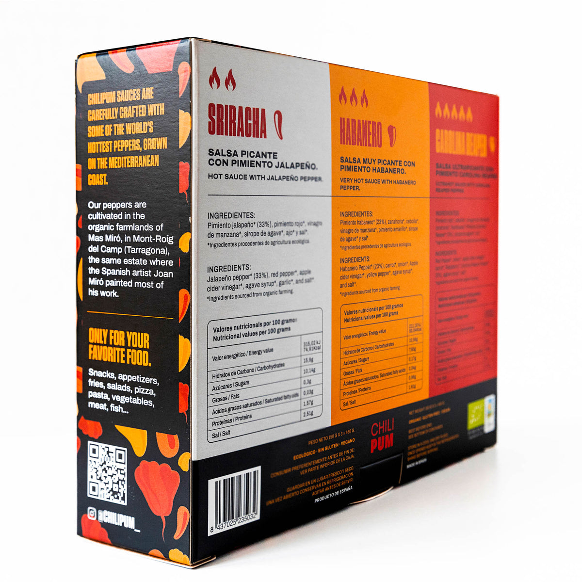 Organic Hot Sauces Git Pack – Chilipum